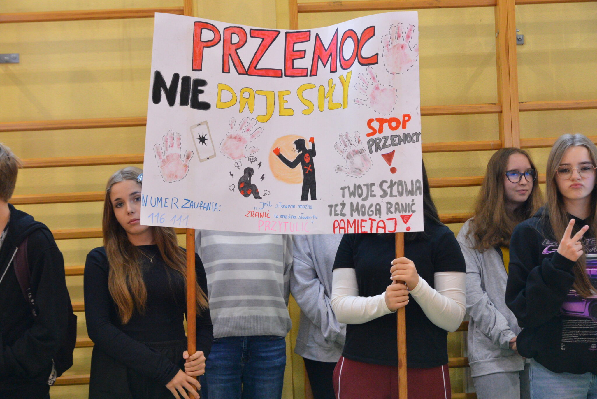 „STOP PRZEMOCY” – kreatywny sprzeciw wobec przemocy rówieśniczej - ZSP Busko-Zdrój